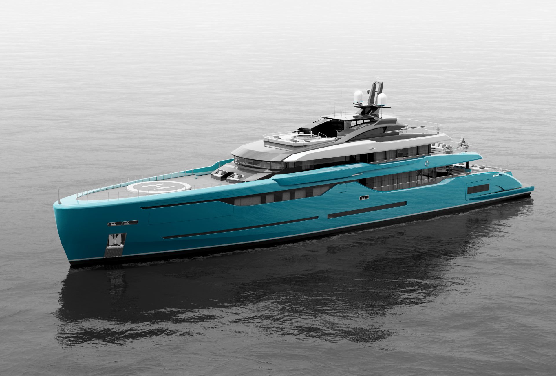 Turquoise Yachts Announce New 65m M/Y Neptune - Superyacht Content