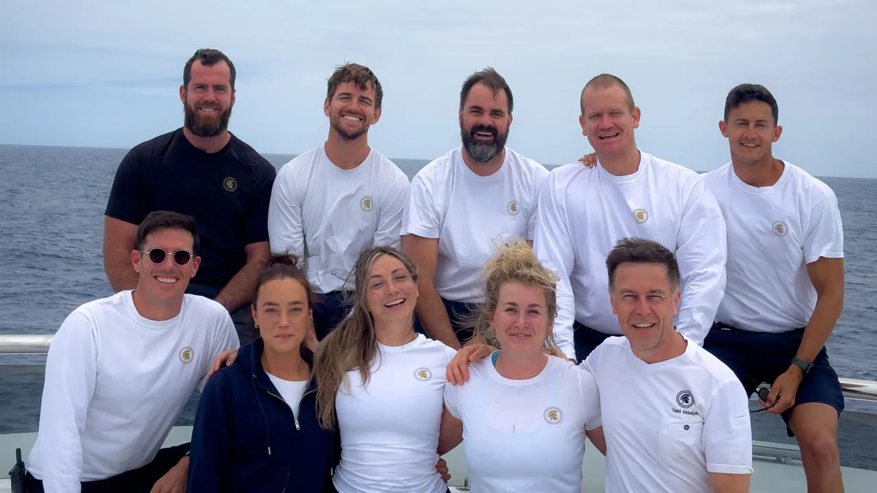 1 Rep Per 1 Nautical Mile. How The Gladiator Crew Are Crossing For ...